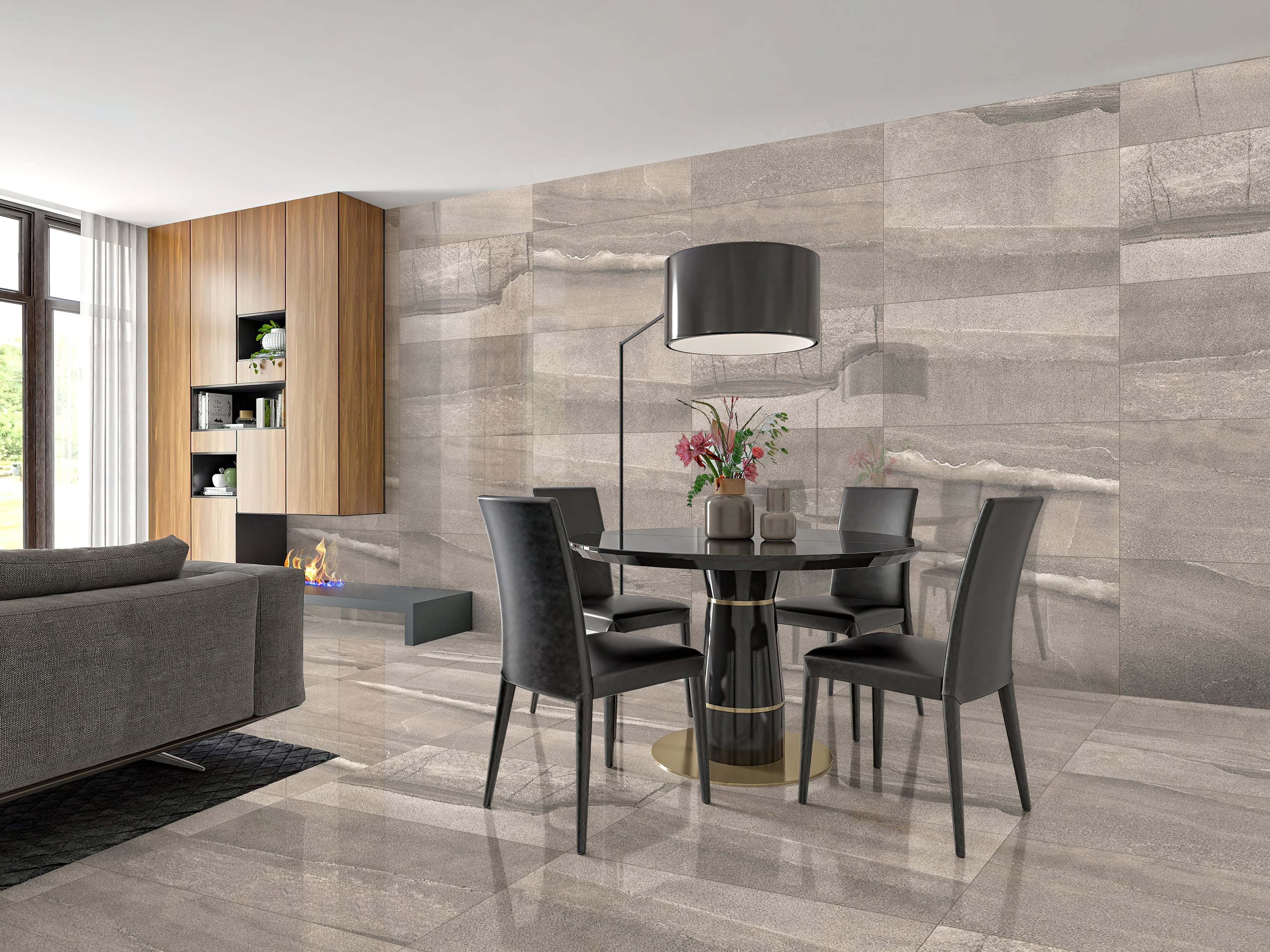 Comparing Polished vs. Matte Finish Porcelain Tiles